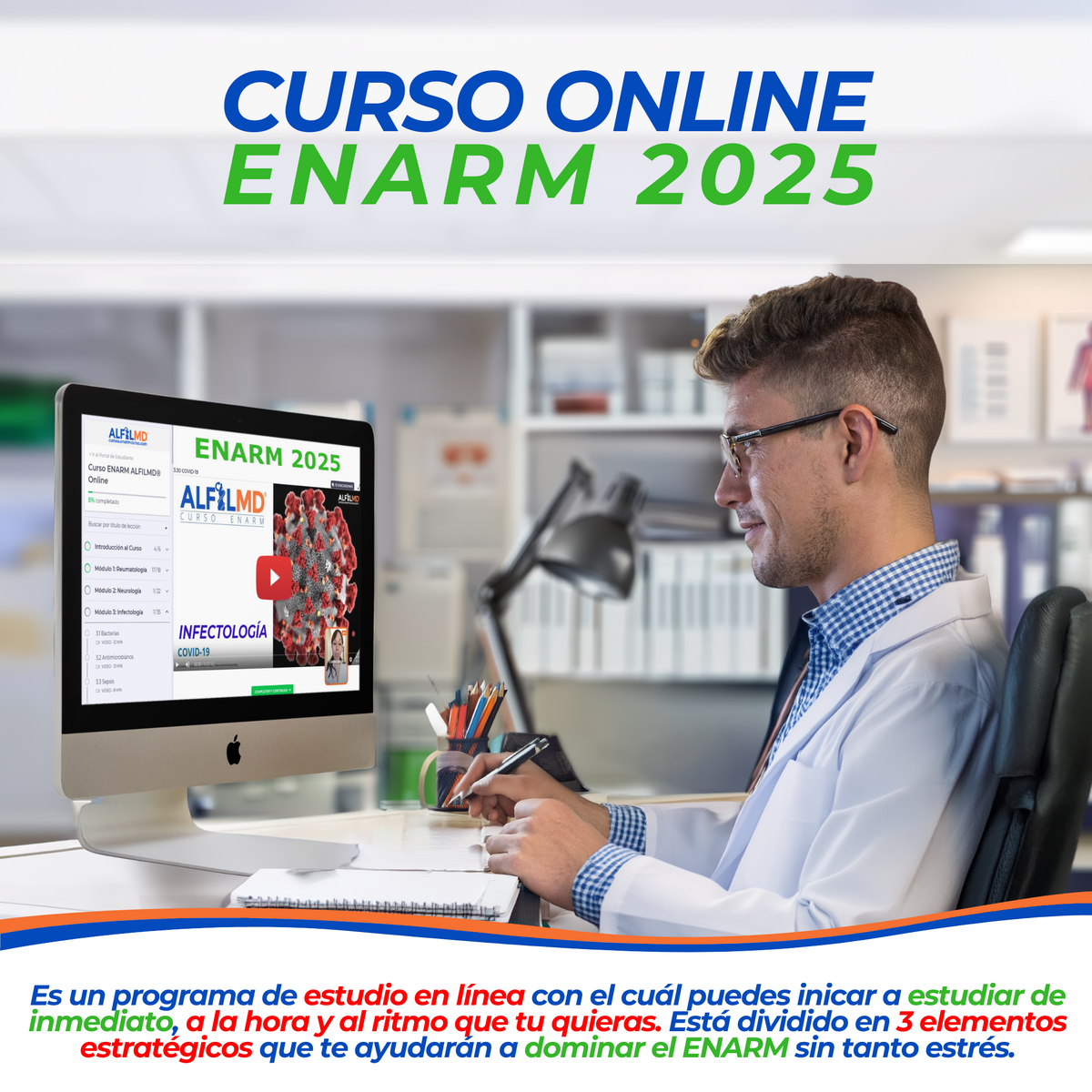 Curso ENARM ALFILMD® Online 2025👨‍⚕️ – ALFILMD® ENARM