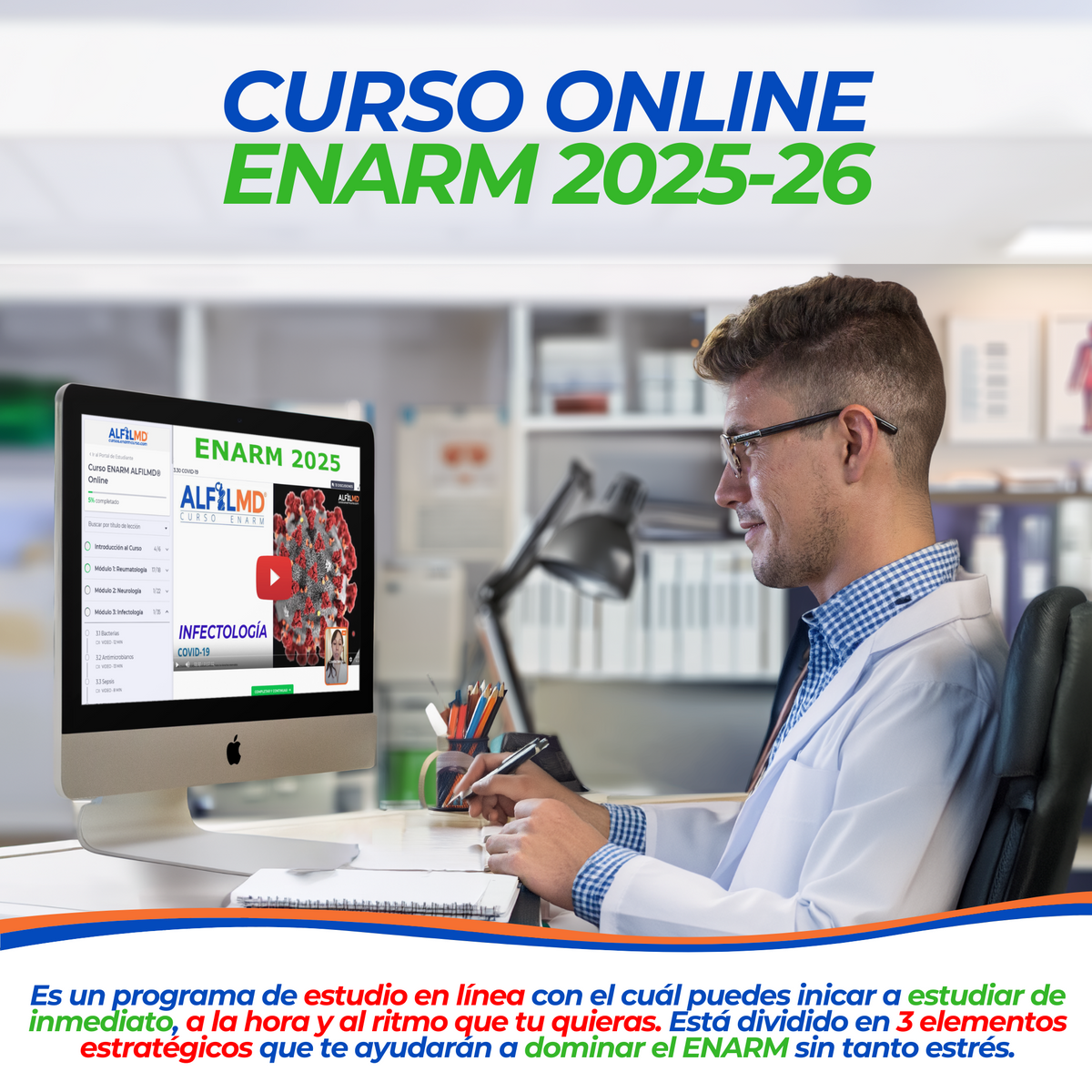 Curso ENARM ALFILMD® Online 2026👨‍⚕️ – ALFILMD® ENARM